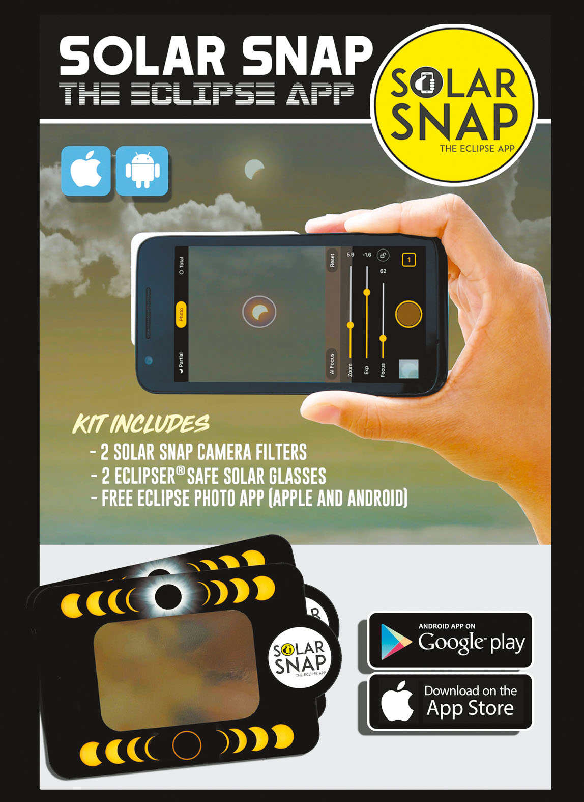 用手機拍日全食 Solar Snap可助一臂之力 | 星島日報