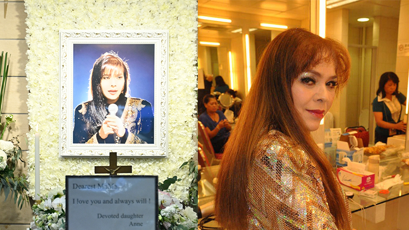 黎愛蓮設靈丨梁小龍四字悼前妻 黃淑儀等圈中人到場致意 愛女Anne Leung花牌置中央 | 星島日報