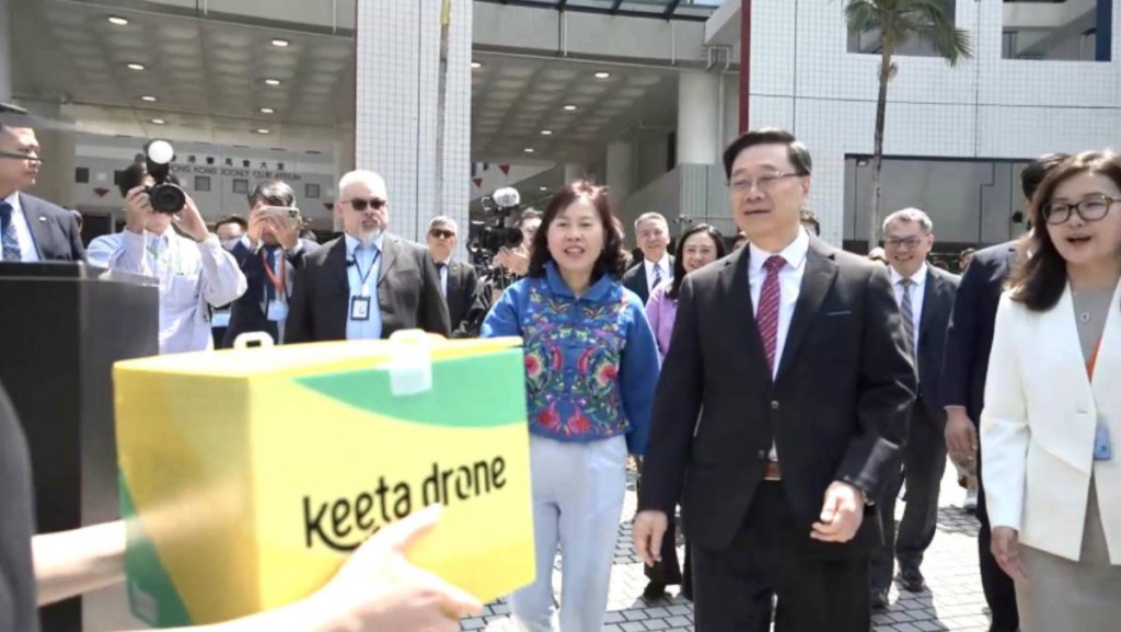 Keeta Drone入選低空經濟監管沙盒試點 部份送遞員已入職 與麥當勞等合作 | 星島日報